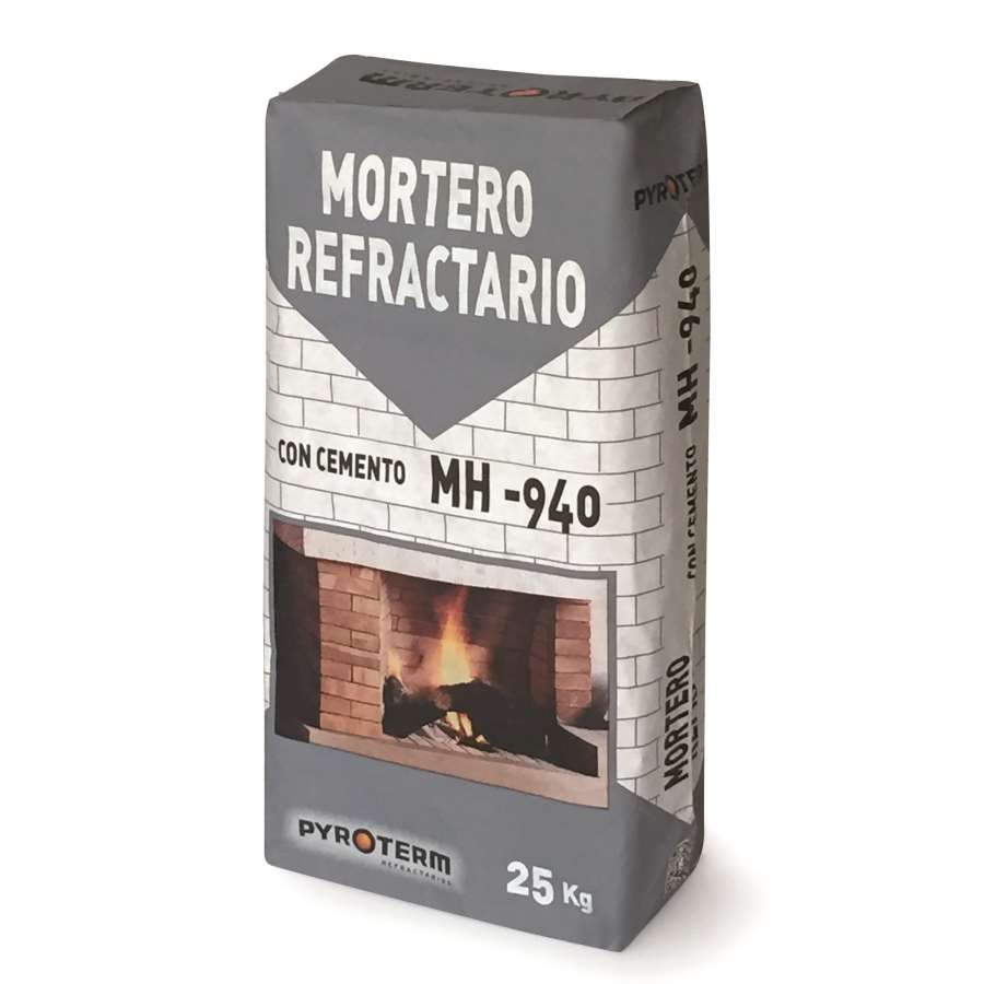 MORTERO REFRACTARIO PYROTERM (SACO 25KG)
