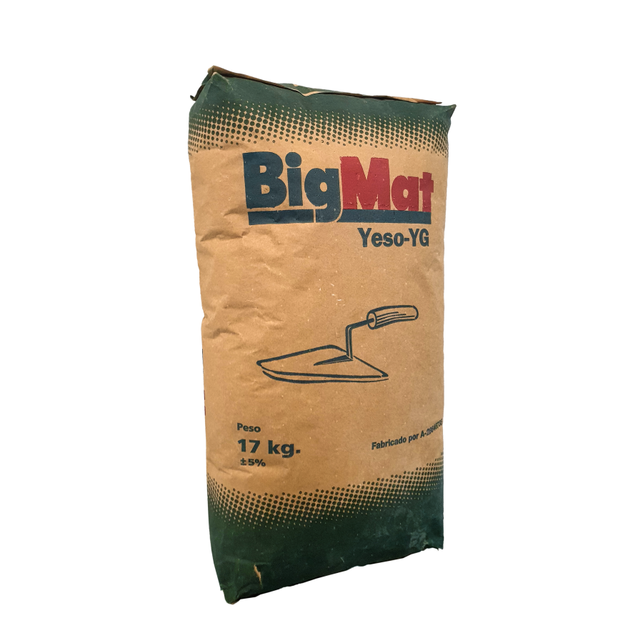 YESO RÁPIDO CONSTRUCCIÓN YG BIGMAT (17kg)