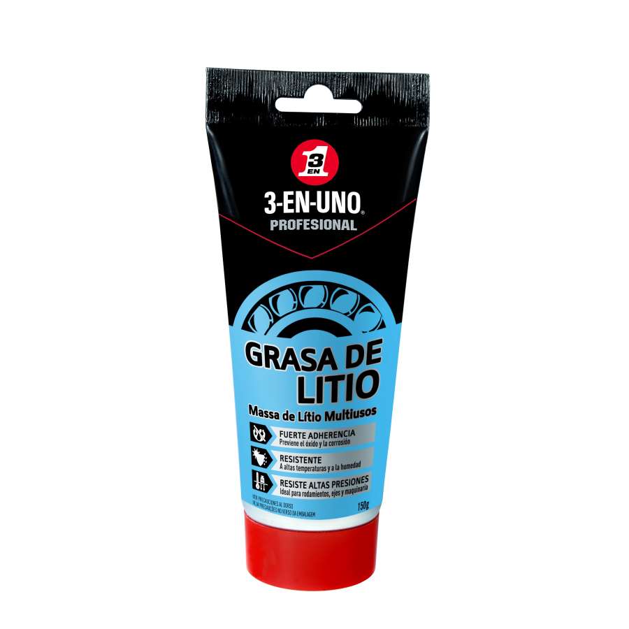 GRASA DE LITIO MULTIUSOS 3 EN 1 TUBO 150GR