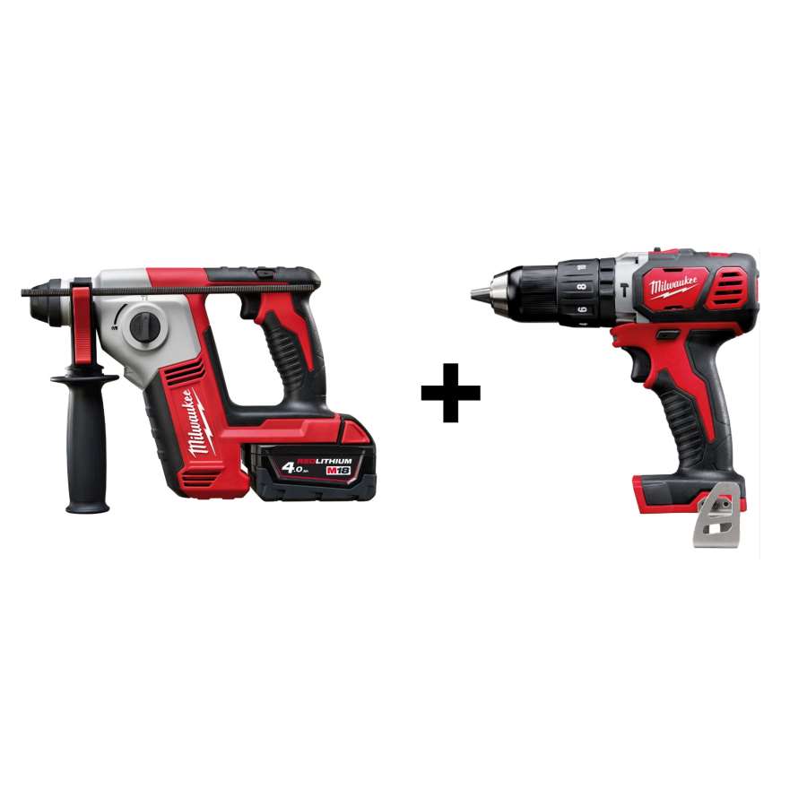 TALADRO PERCUTOR M18 50Nm+ MARTILLO M18 MILWAUKEE